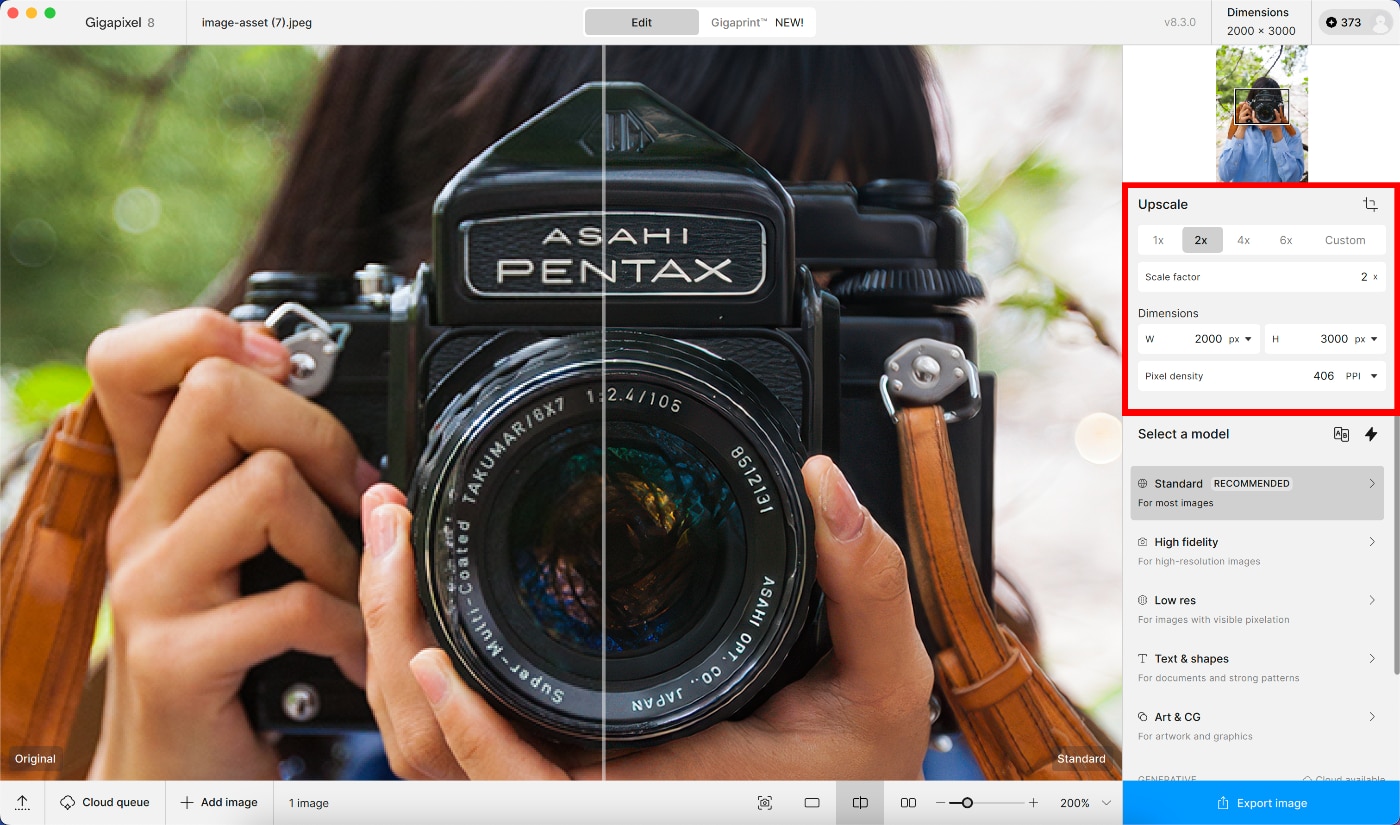 Gigapixel AI 8.3 et Photo AI 3.6 : Topaz Labs met à jour ses logiciels ...