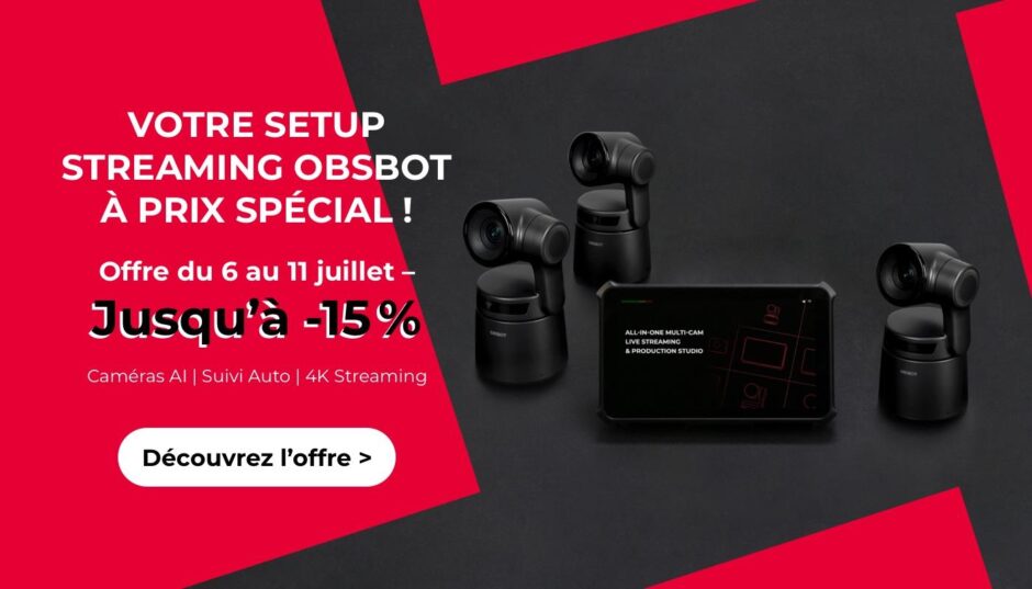 Obsbot Tail Air bouscule la captation vidéo : caméra PTZ 4K + hub ...